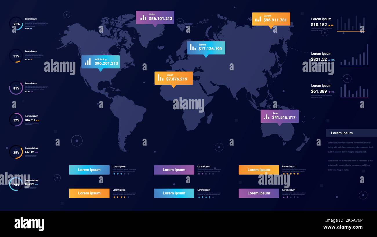 Maps infographics concept Stock Vector Image & Art - Alamy