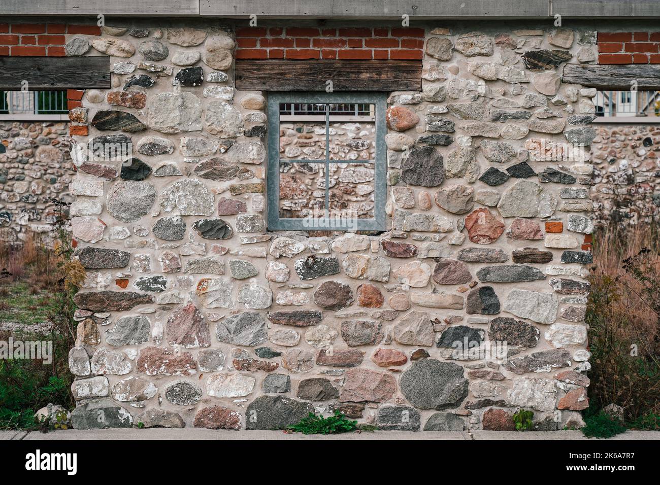 Clarica lookout, former location of Betzner bank barn, in Waterloo ...