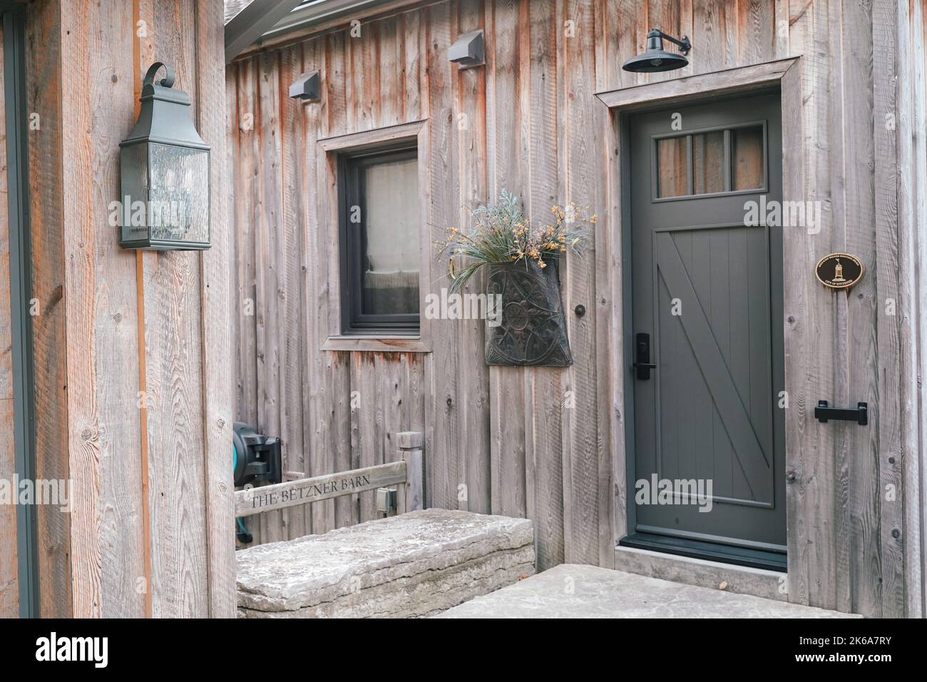 The Betzner farm, a historic homestead and private property, at 300 ...