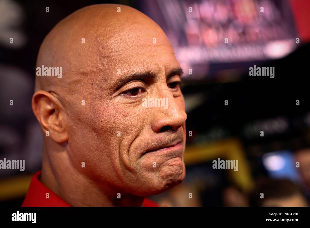 Black adam 2022 dwayne hi-res stock photography and images - Alamy