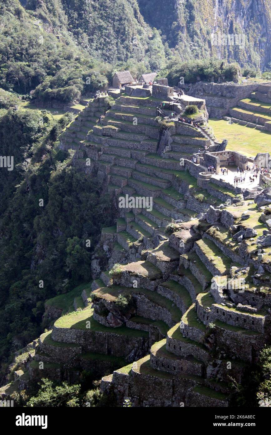 Machu Picchu is a 15th-century Inca citadel located in southern Peru on ...