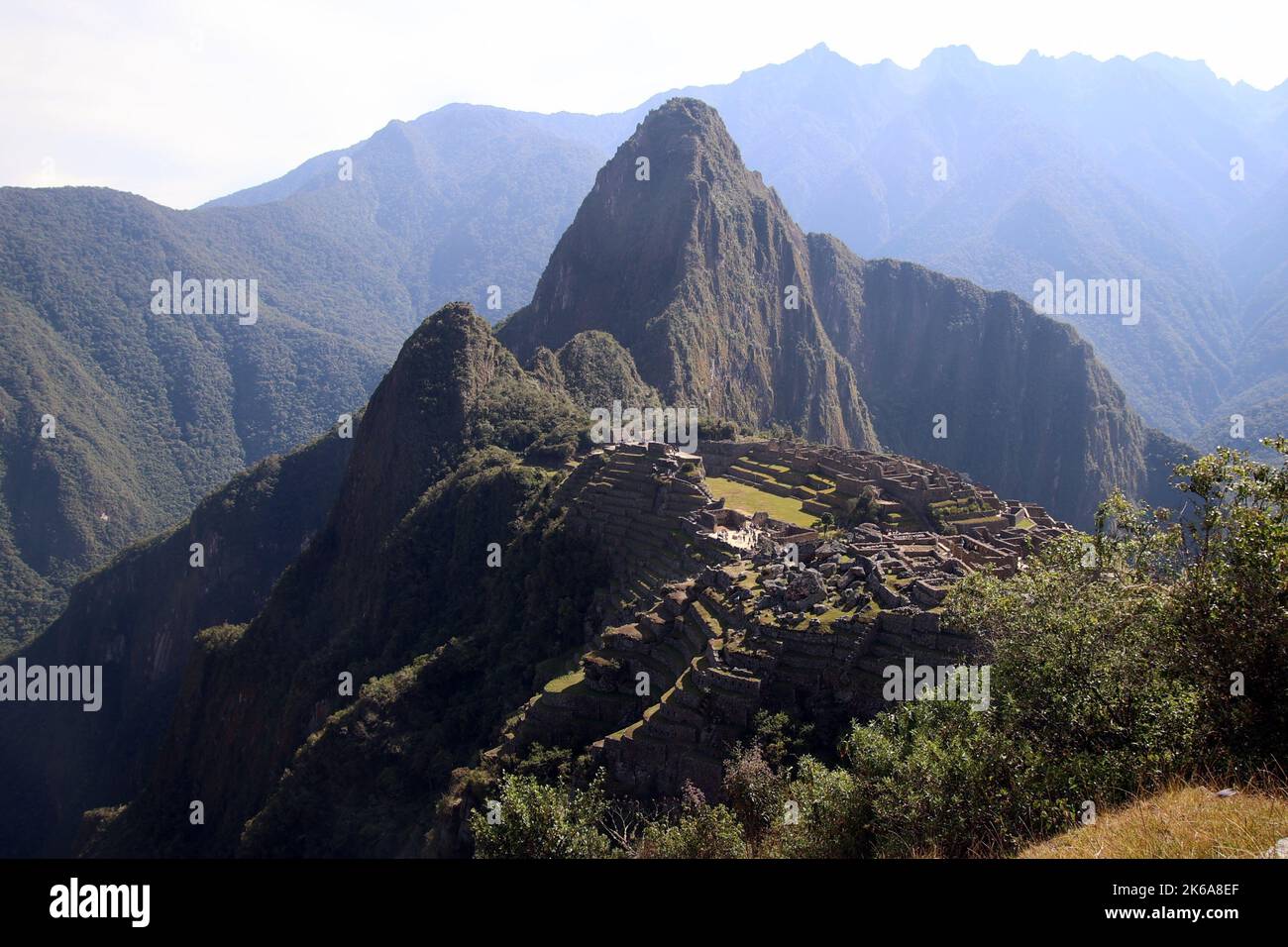 Machu Picchu is a 15th-century Inca citadel located in southern Peru on ...