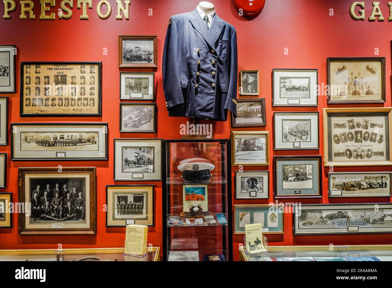 Cambridge fire hall museum, Cambridge, Ontario, Canada Stock Photo - Alamy