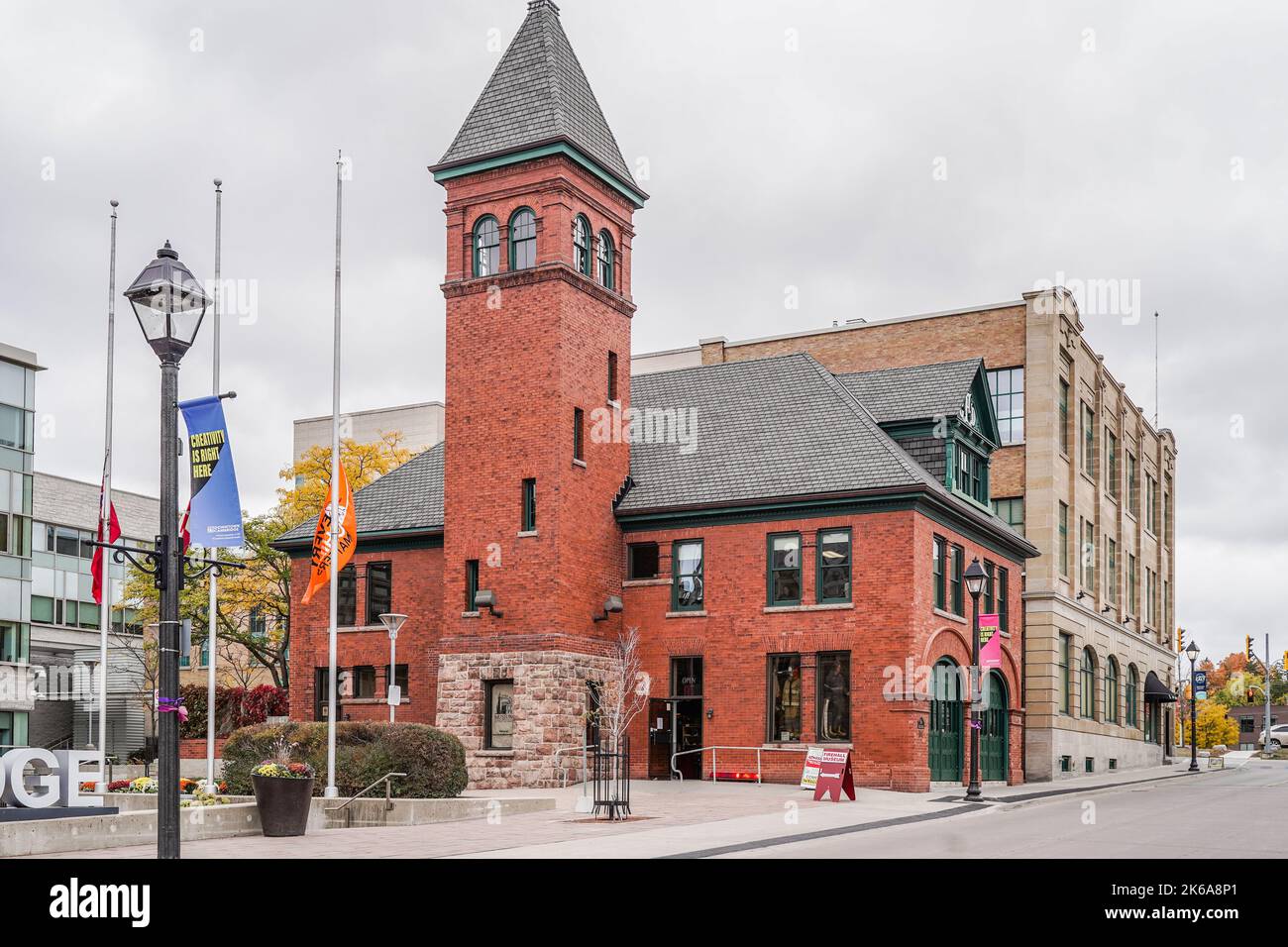 Cambridge fire hall museum, Cambridge, Ontario, Canada Stock Photo - Alamy