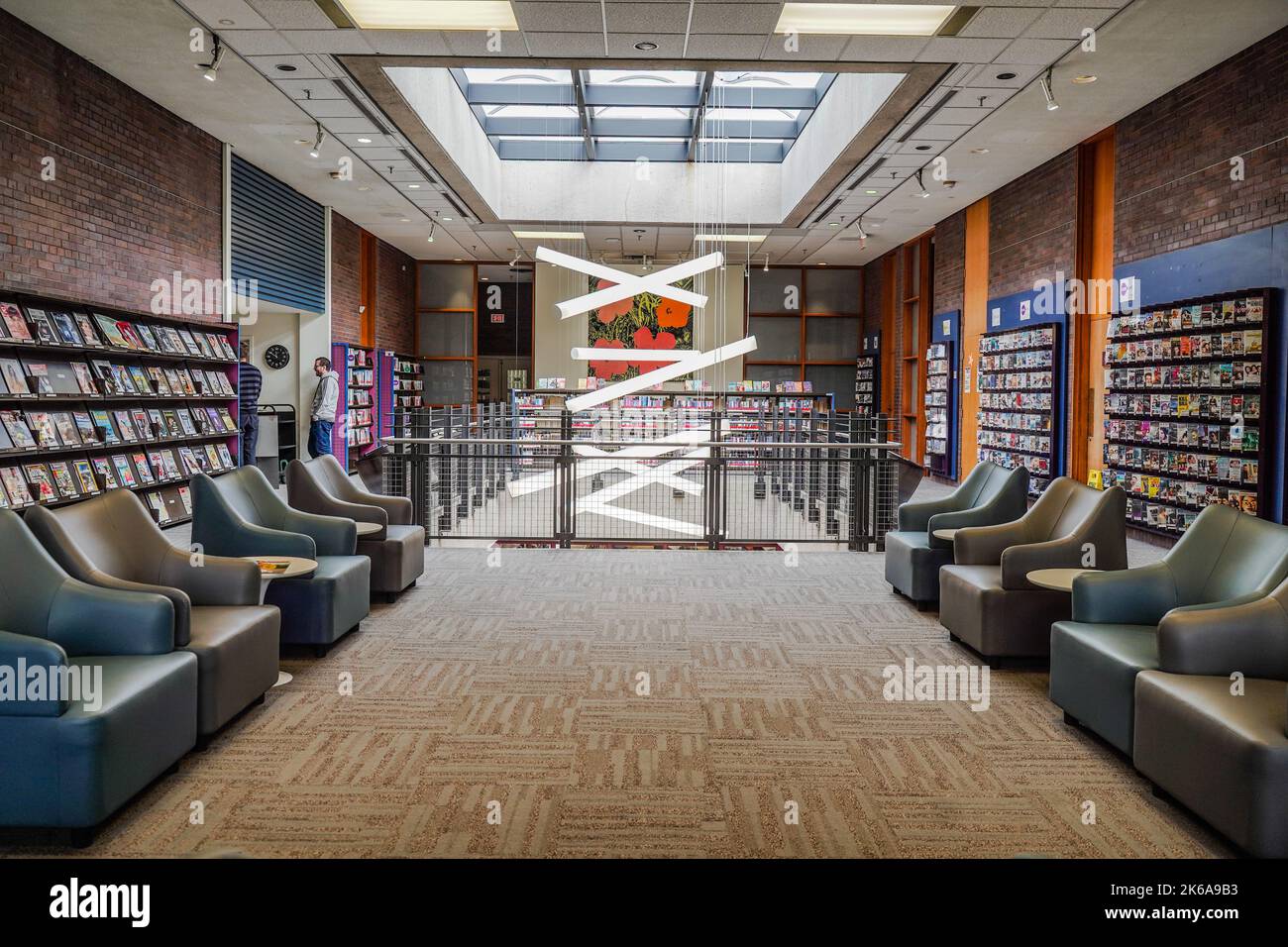 Queen's Square Idea Exchange library in Cambridge, Ontario, Canada ...