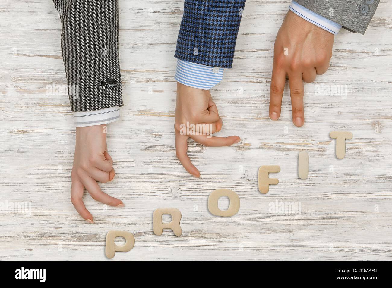 Business decrease concept . Mixed media Stock Photo - Alamy