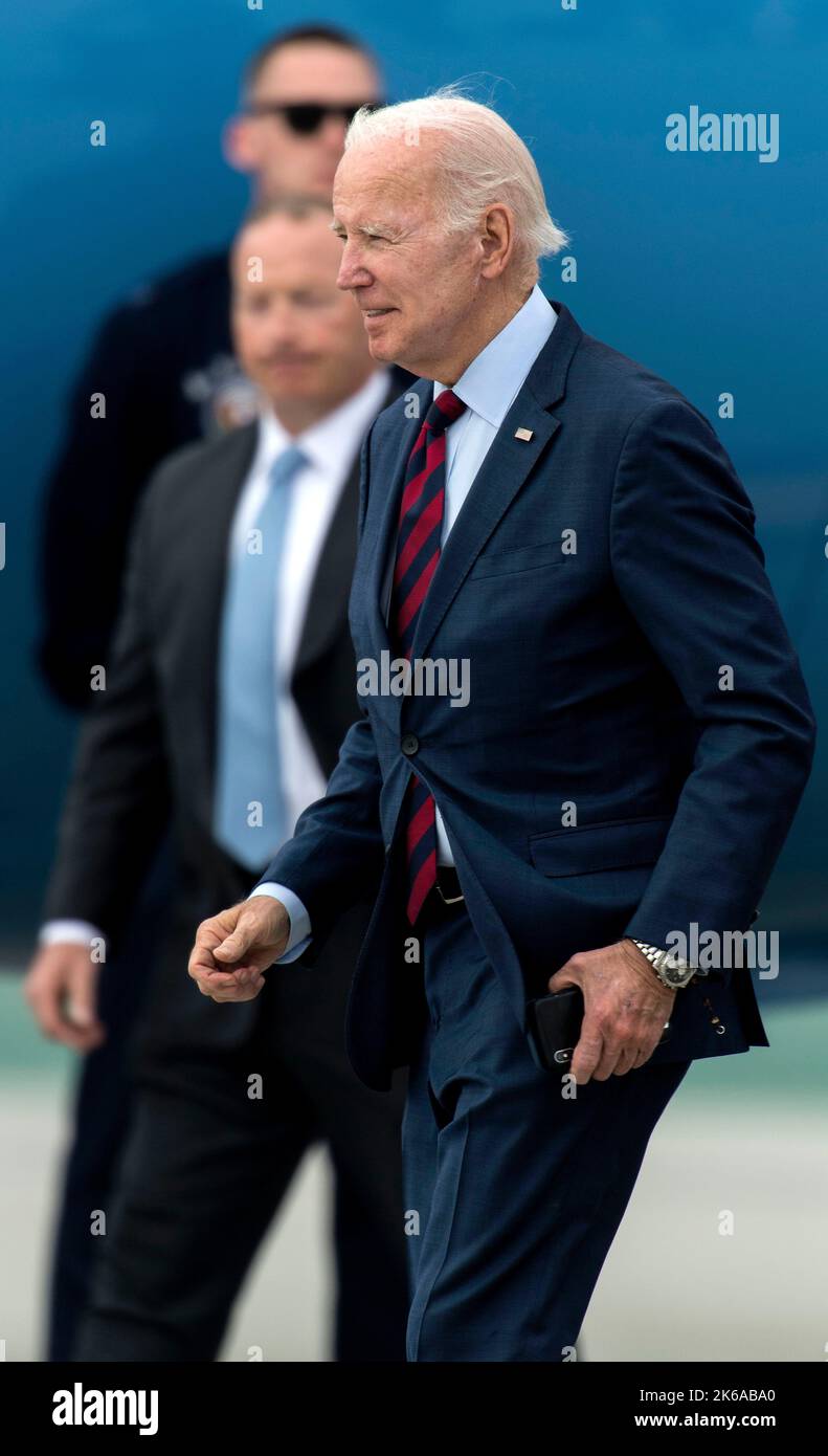 October 12, 2022 - Playa del Rey, California, USA - President JOE BIDEN ...