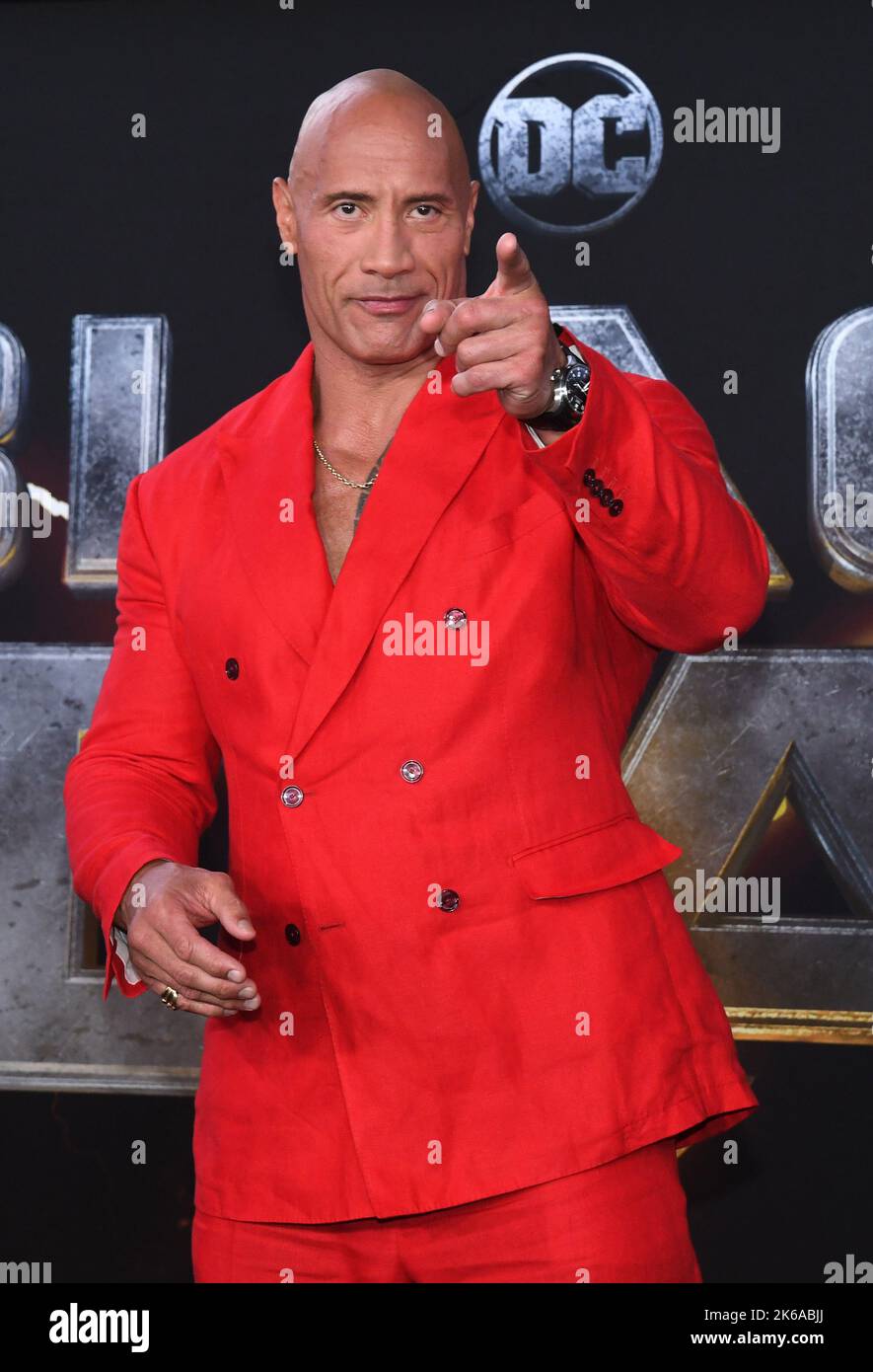 Dwayne johnson black adam premiere hi-res stock photography and images ...