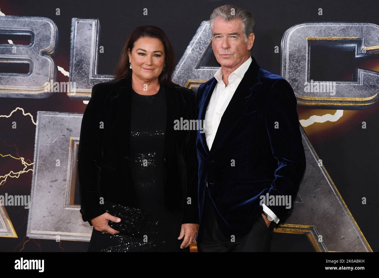 New York, NY, USA. 12th Oct, 2022. Keely Shaye Brosnan and Pierce ...