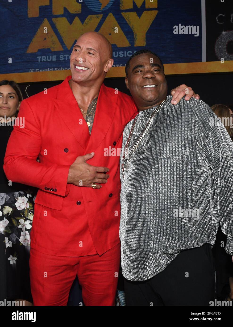 New York, NY, USA. 12th Oct, 2022. Dwayne Johnson and Tracy Morgan at ...