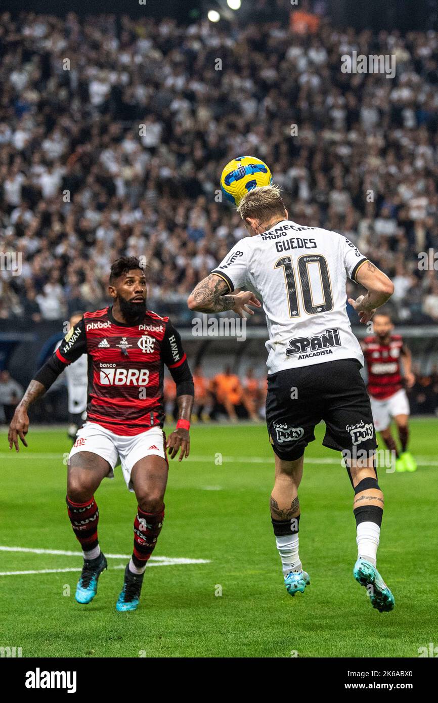 Sao Paulo, Brazil. 12th Oct, 2022. Roger Guedes of Corinthians during ...
