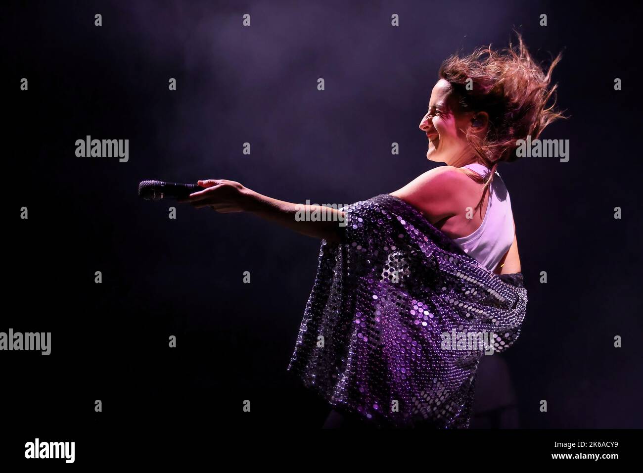 Marseille, France. 06th Oct, 2022. Juliette Armanet performs live on ...