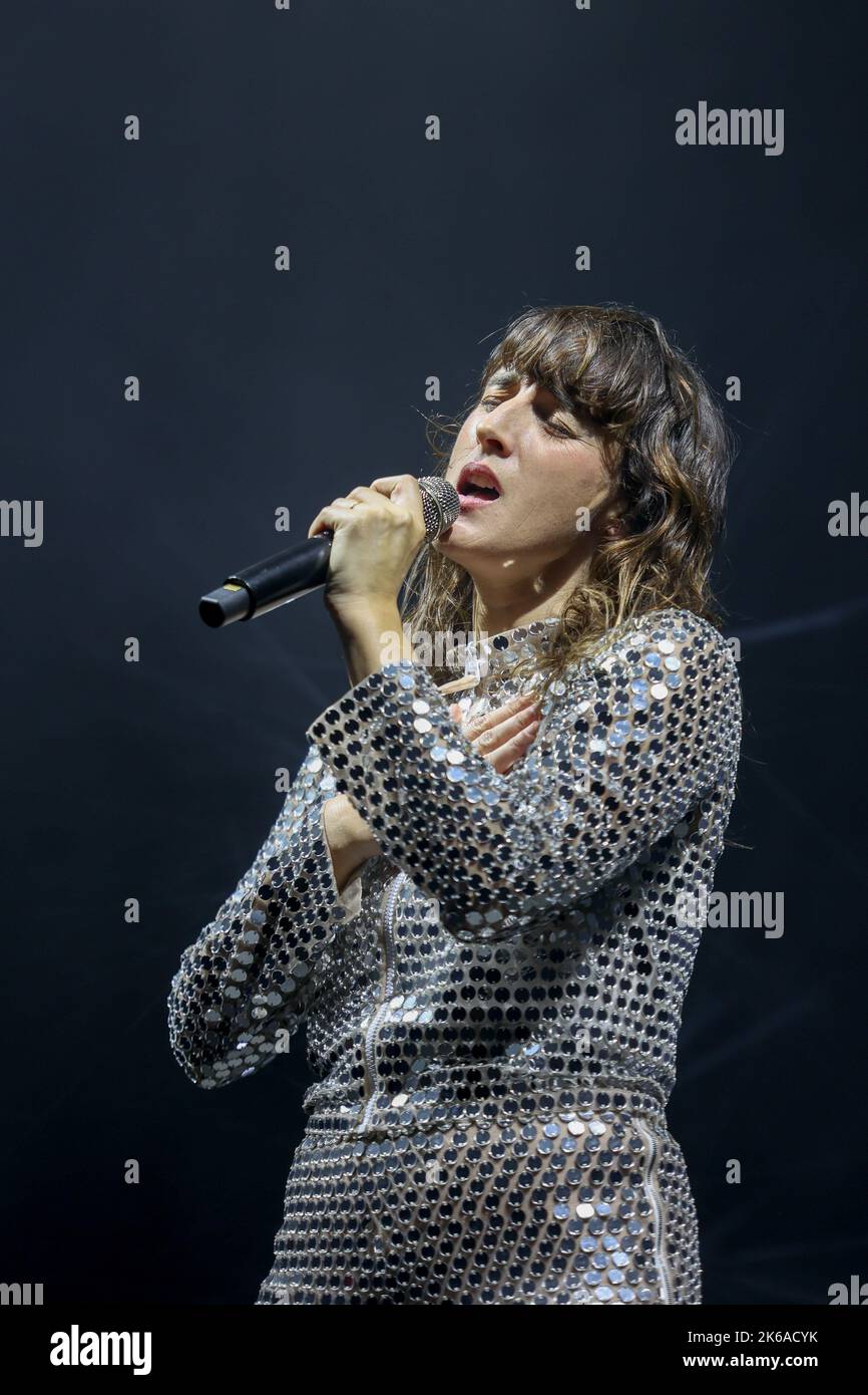 Marseille, France. 06th Oct, 2022. Juliette Armanet performs live on ...