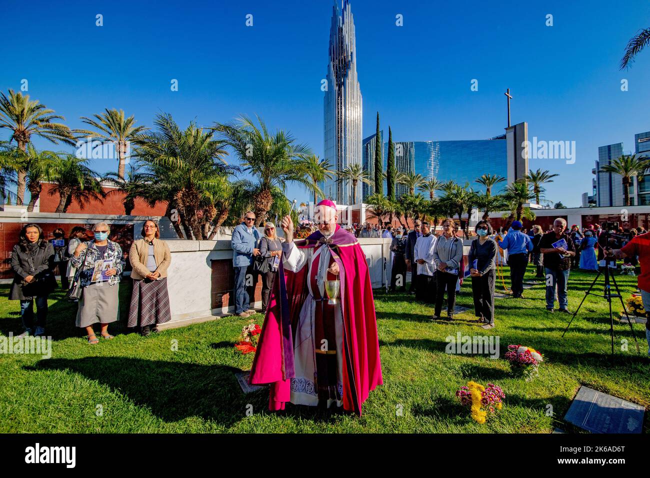 Sprinkling holy water hi-res stock photography and images - Alamy