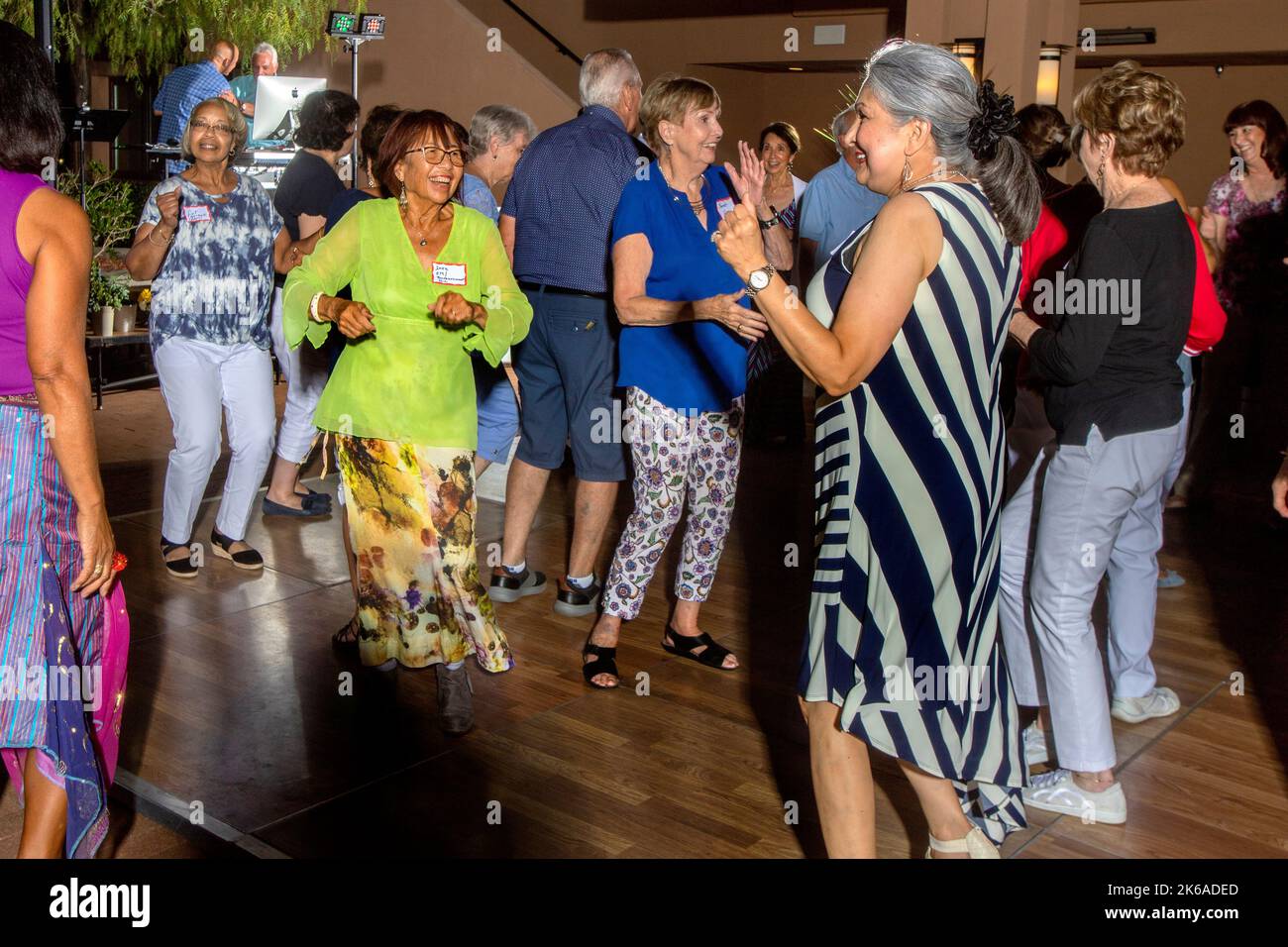 Multiracial parishioner volunteers at a Southern California Catholic ...