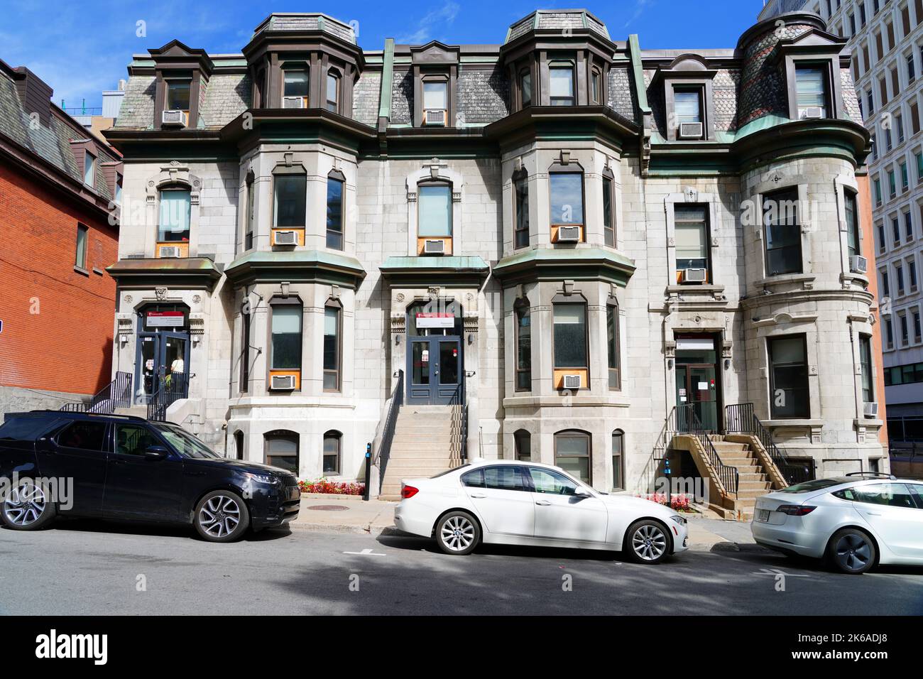 MONTREAL, CANADA -17 SEP 2022- View of the campus of Concordia ...
