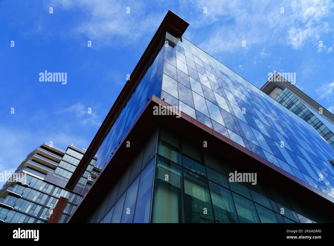 MONTREAL, CANADA -17 SEP 2022- View of the campus of Concordia ...