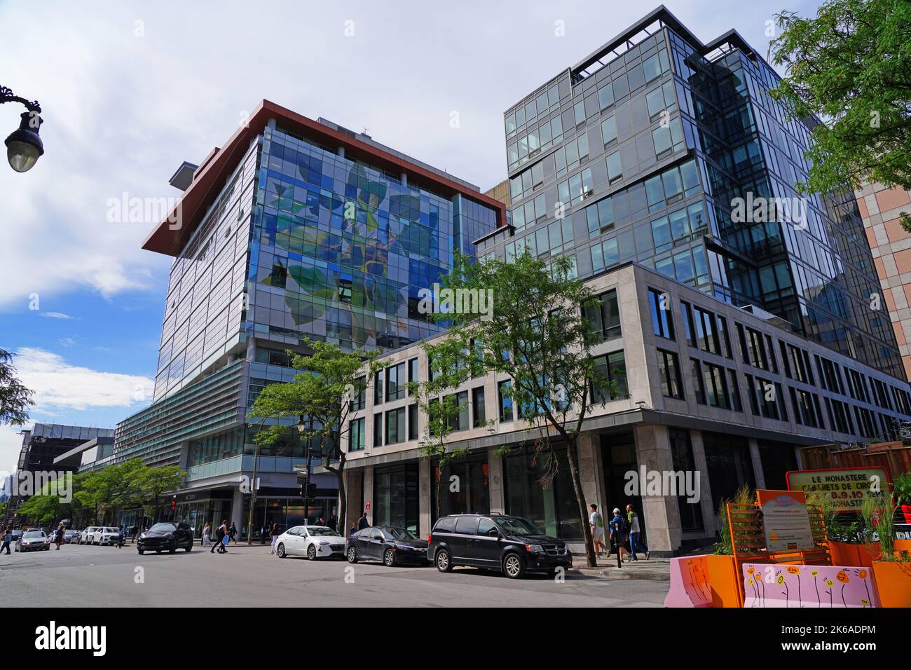 MONTREAL, CANADA -17 SEP 2022- View of the campus of Concordia ...