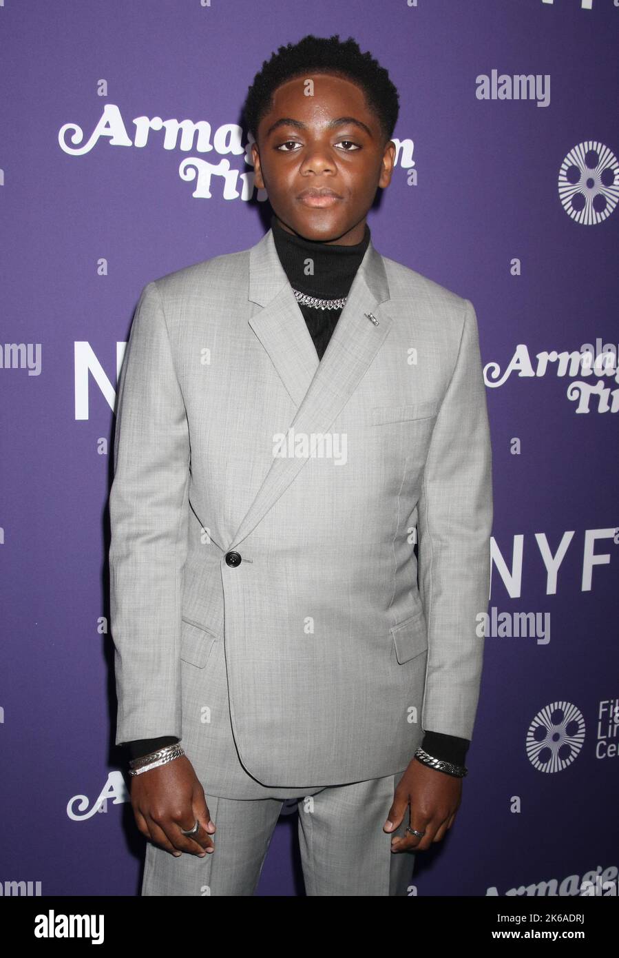 New York, NY, USA. 12th Oct, 2022. Jaylin Webb the red carpet event for Armageddon Time during ...