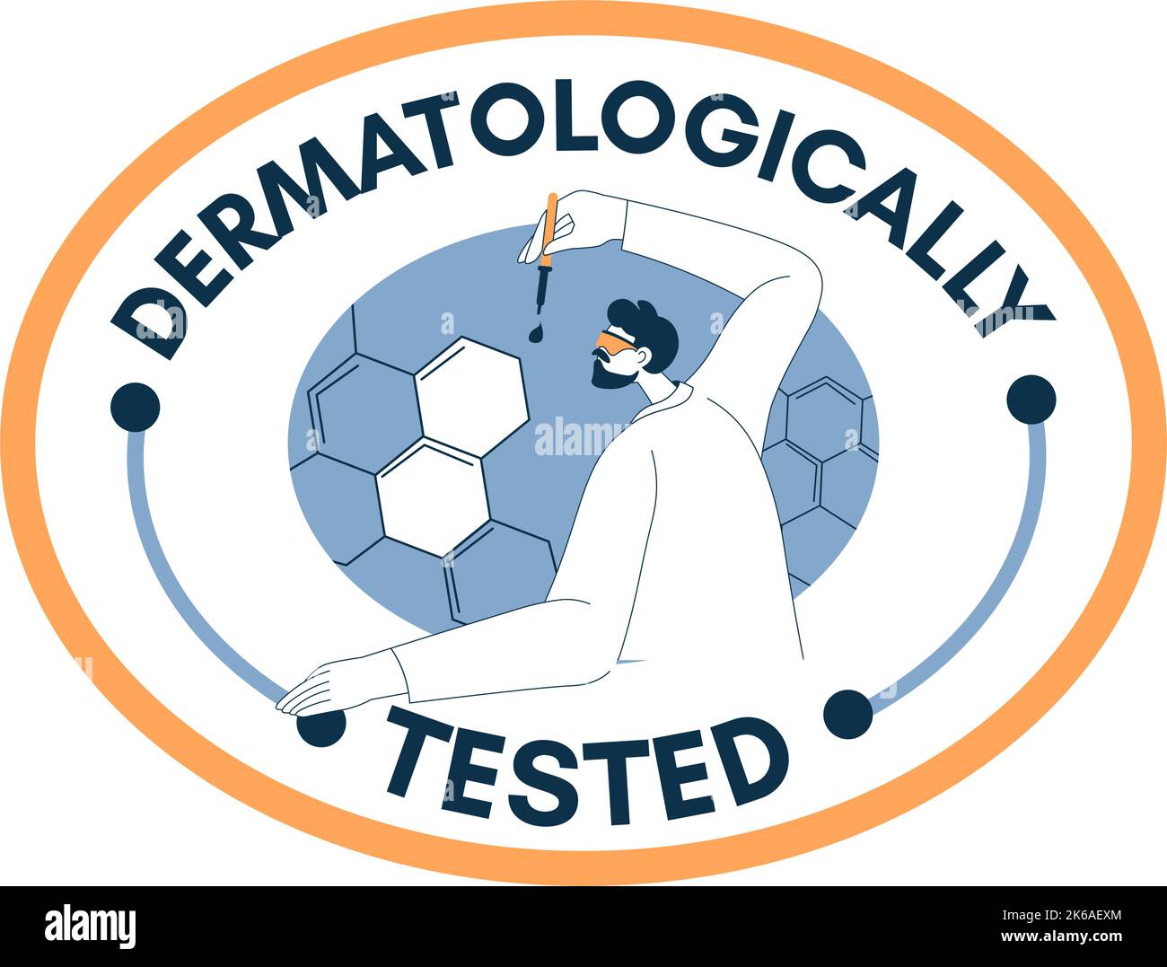 Certified dermatologically clinically tested hi-res stock photography ...