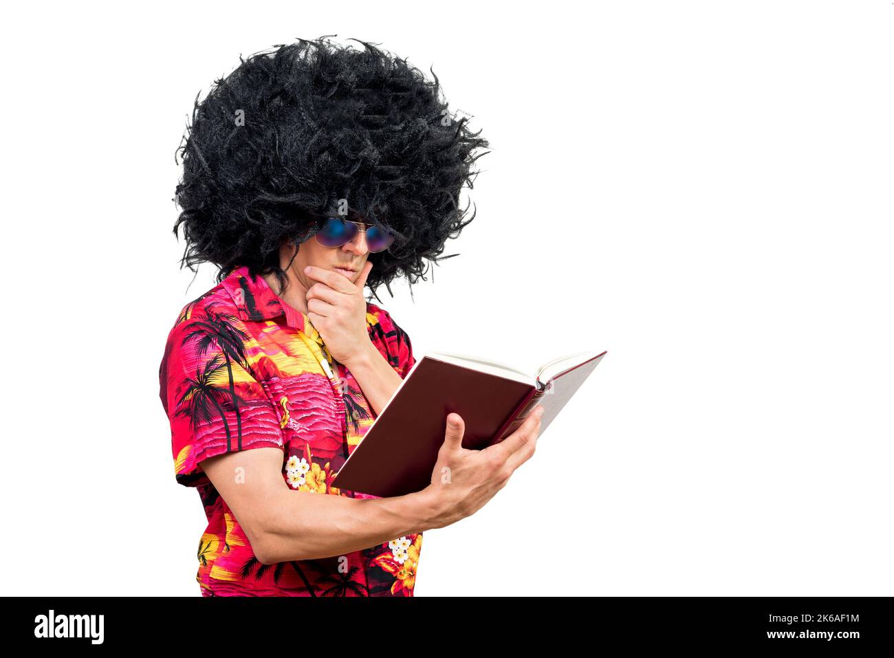 Reading novel man in Cut Out Stock Images & Pictures - Alamy
