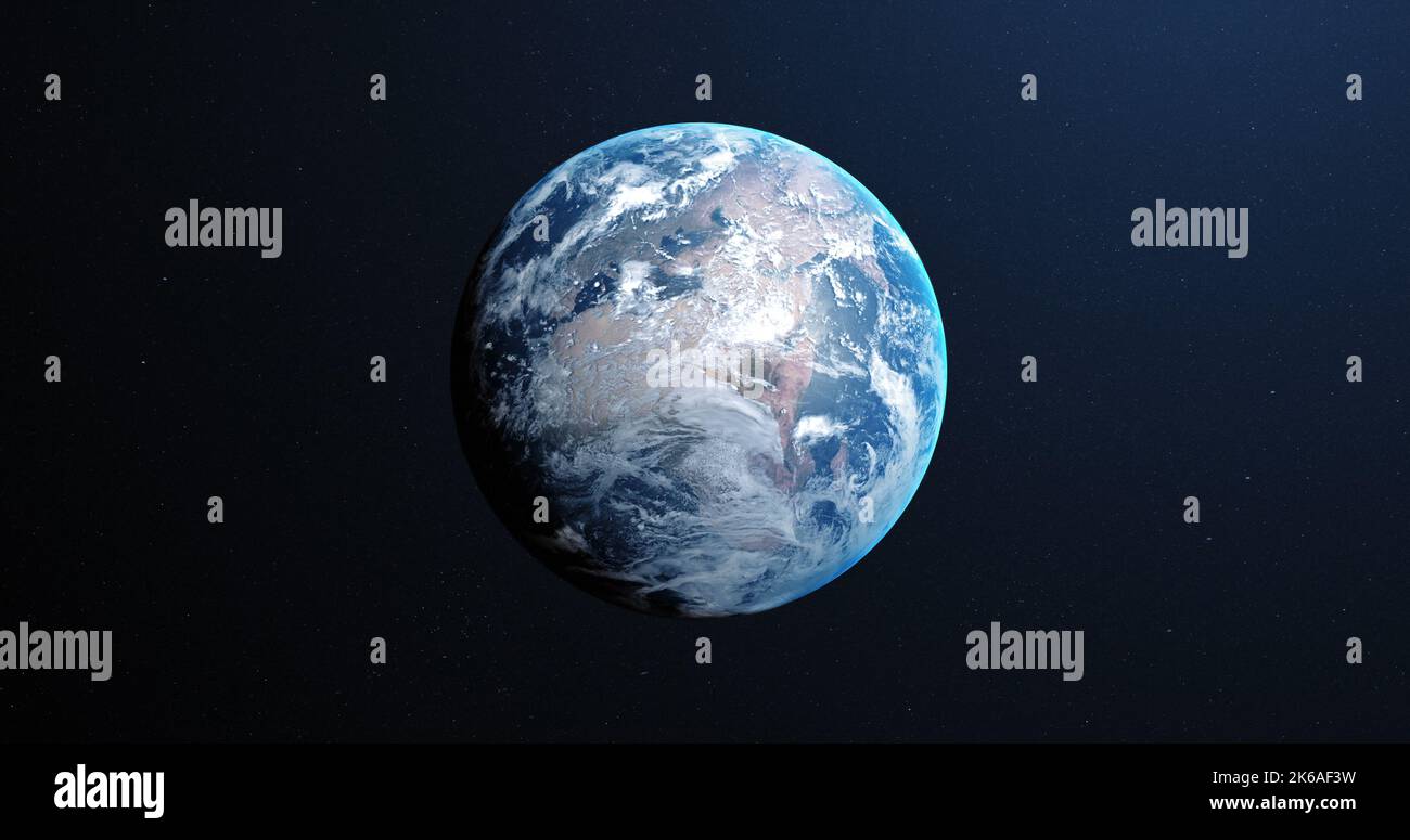 Image of satellite photo of earth visible from space. Cosmos, universe ...