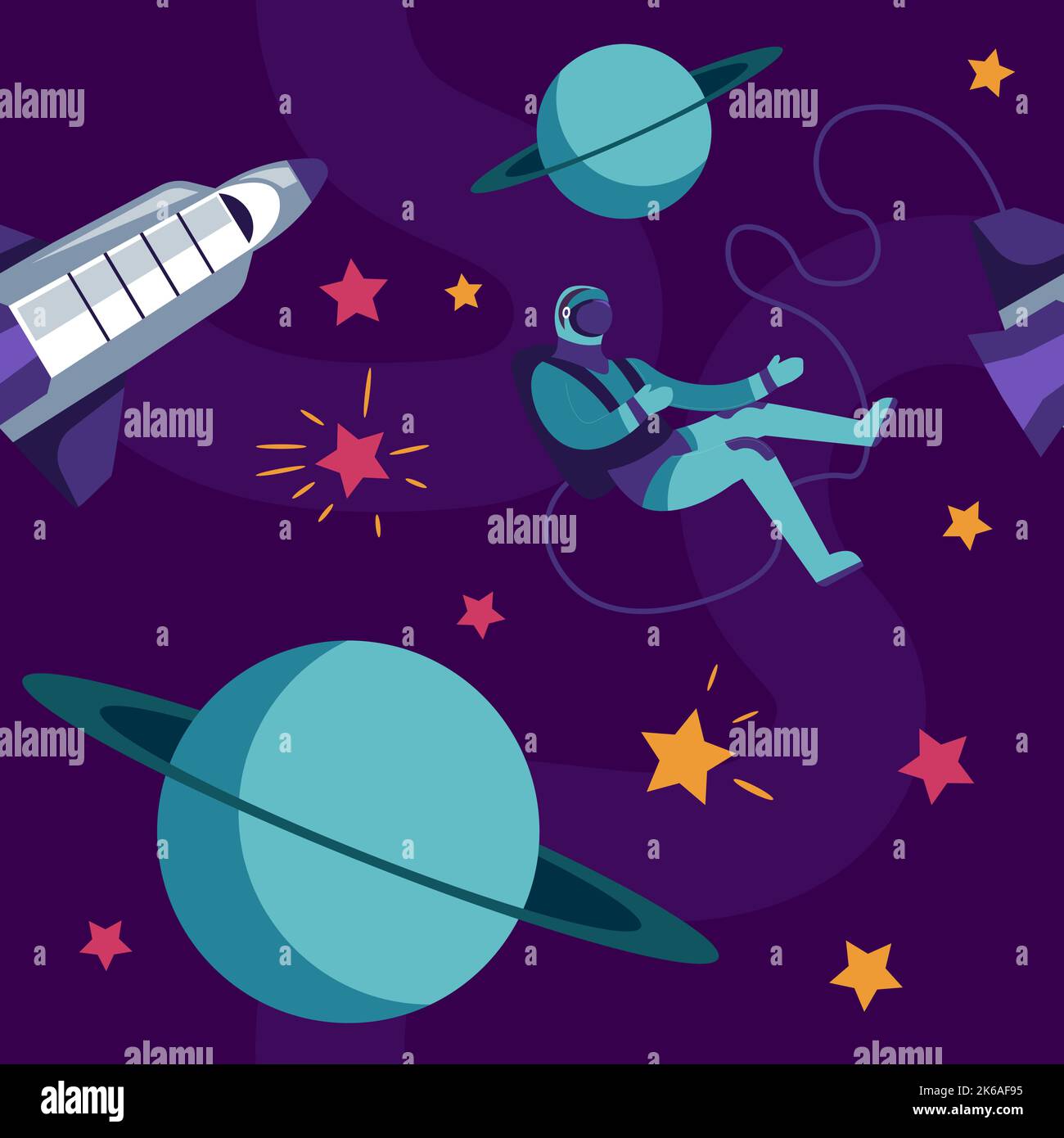 Cosmonauts And Rockets Space Exploration Pattern Stock Vector Image cosmonauts-and-rockets-space-exploration-pattern-stock-vector-image