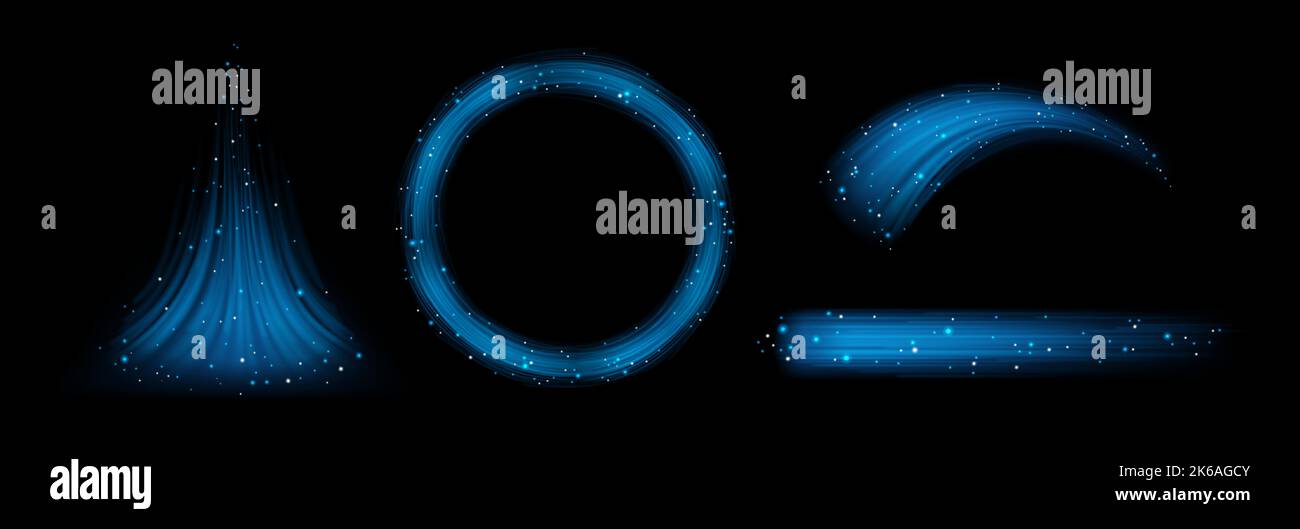 Air flow, wind blowing effect, fresh cold trails and round frame. Clean ...