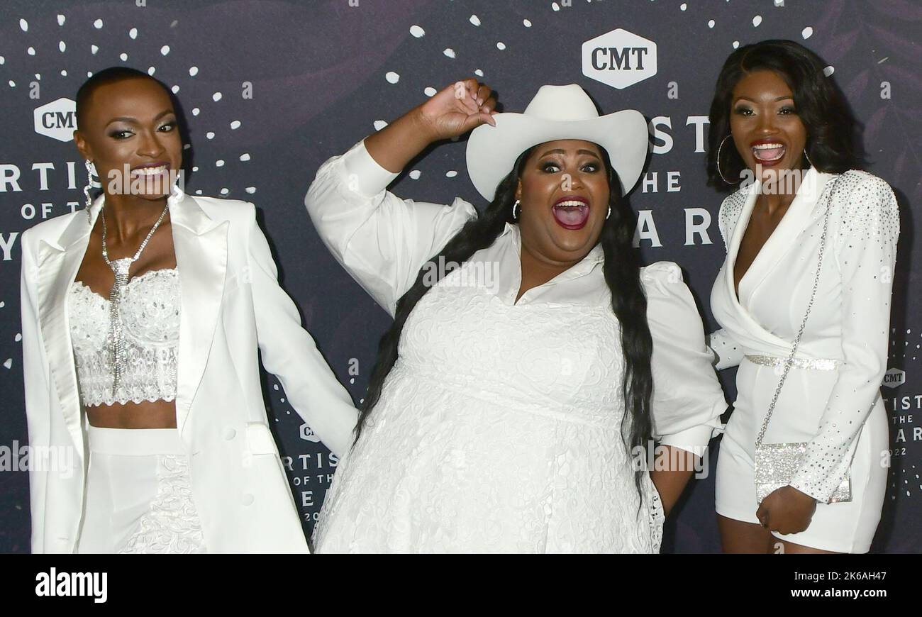 12 October 2022 - Nashville,Tennessee - Trea Swindle, Danica Hart and ...