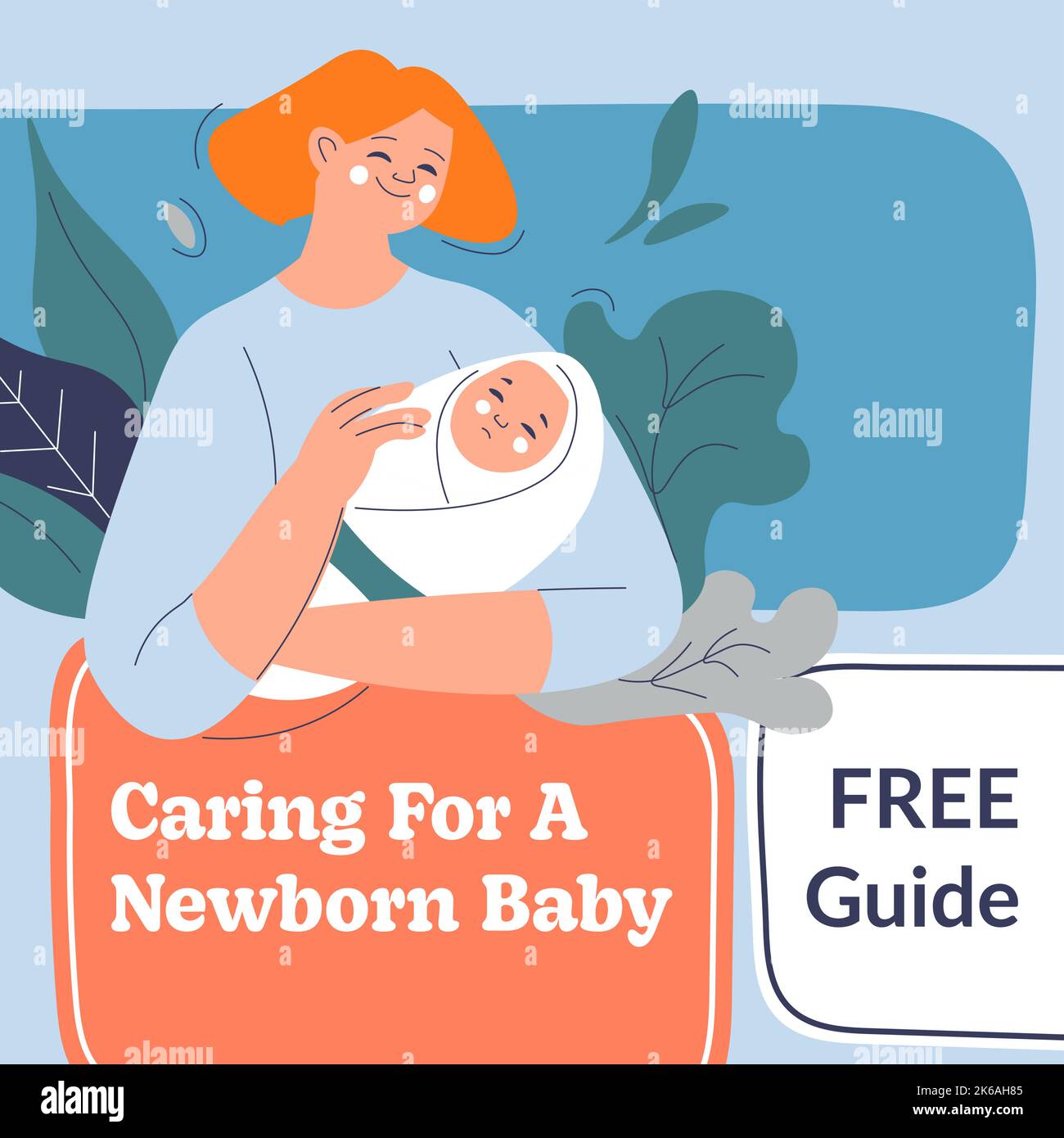 Free guide for parents, parenting course banner Stock Vector Image & Art - Alamy