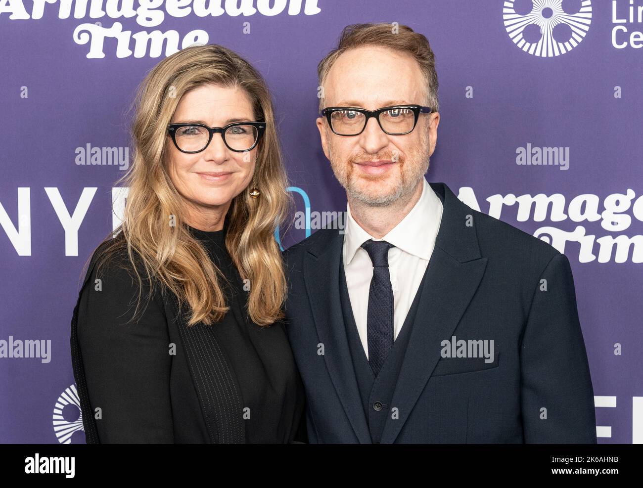 James Gray (R) attends presentation of movie Armageddon Time during ...