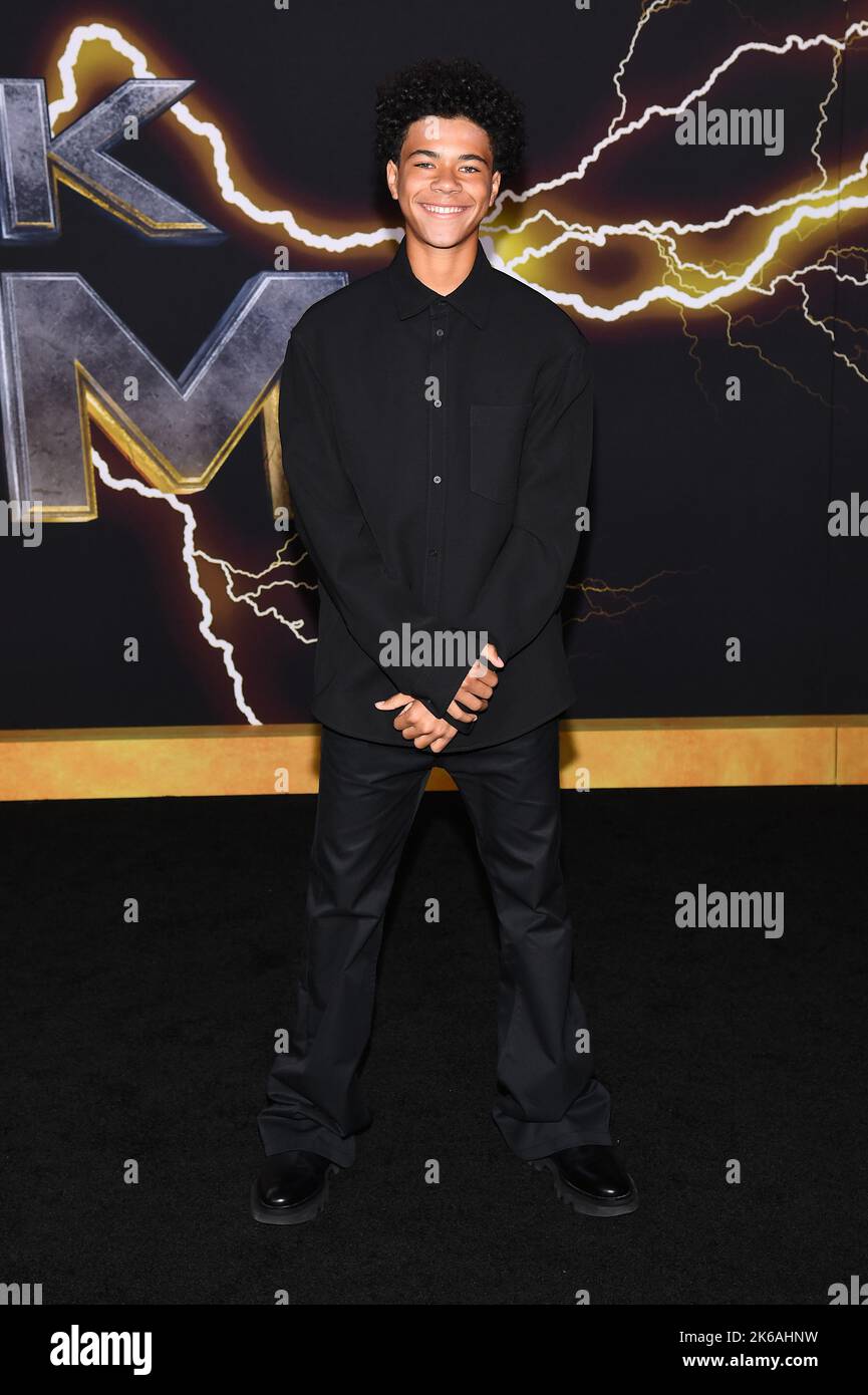 New York, USA. 12th Oct, 2022. Actor Jalon Christian attends the “Black ...