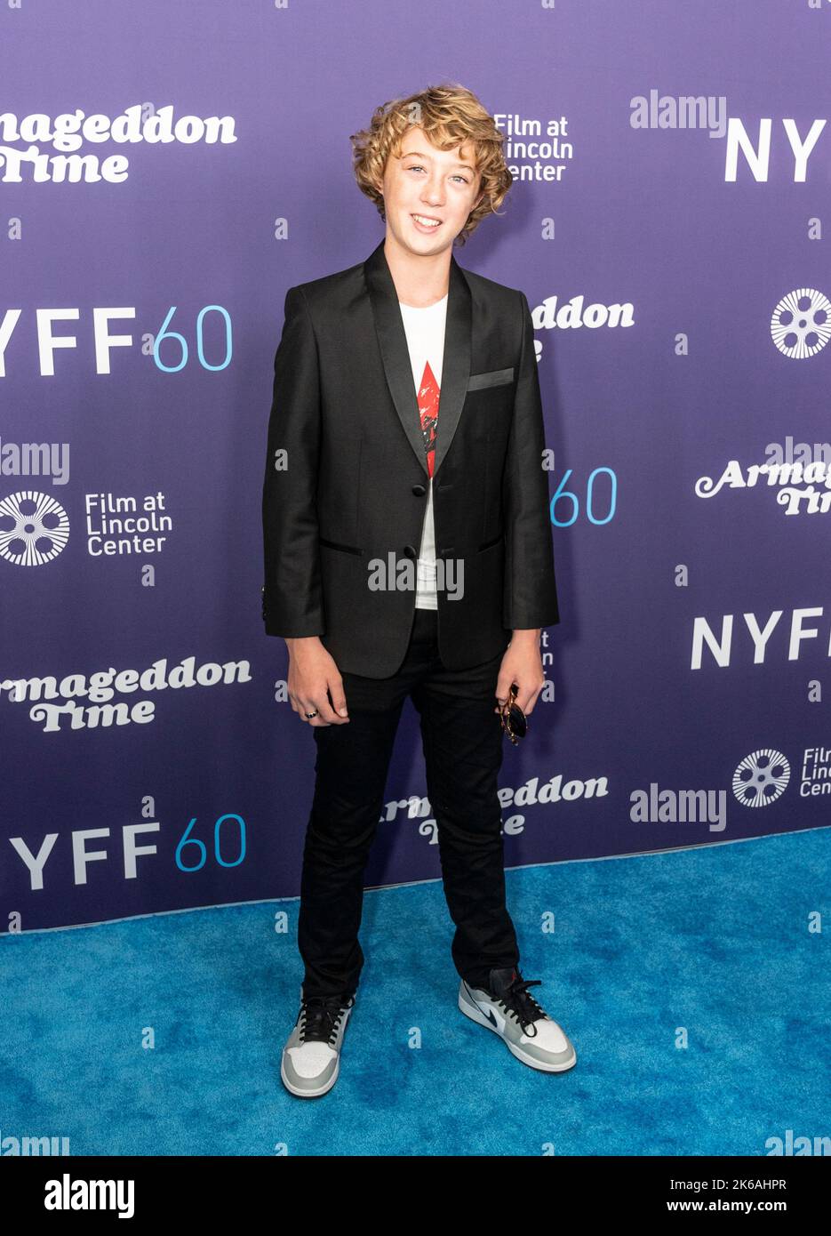 Banks Repeta attends presentation of movie Armageddon Time during 60th ...