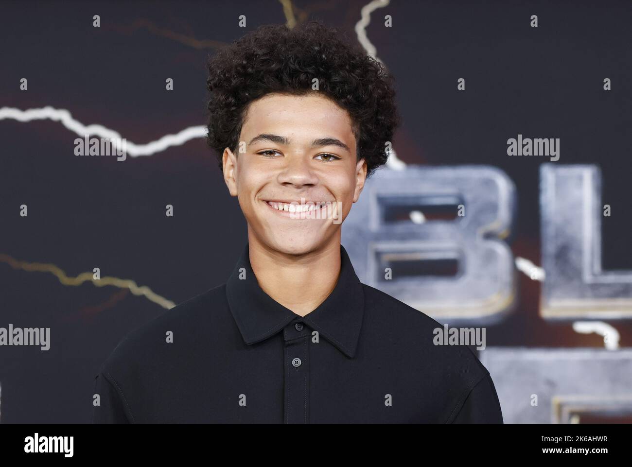 New York, United States. 12th Oct, 2022. Jalon Christian arrives on the ...