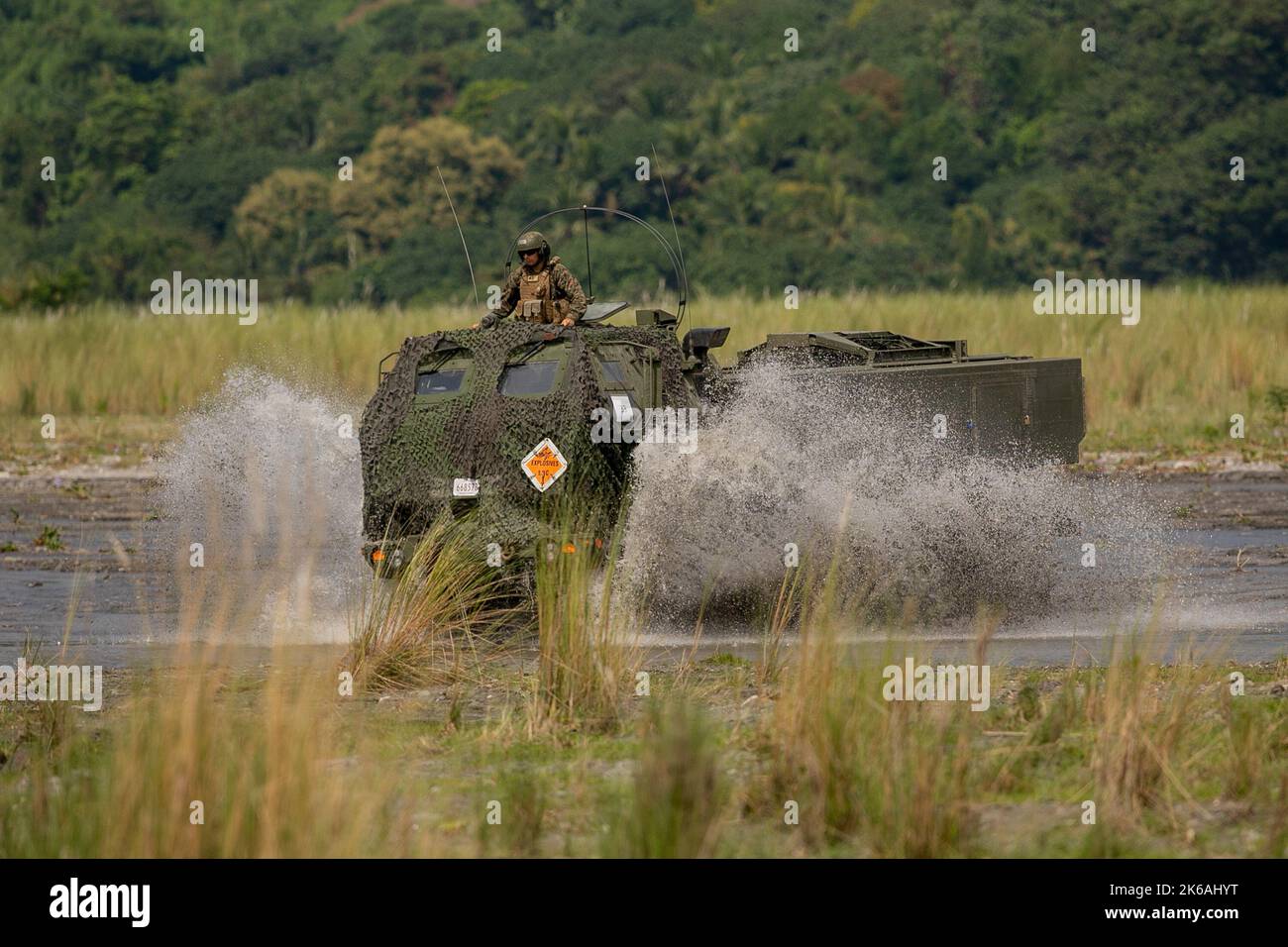 Manila, Philippines. 13th Oct, 2022. A launch truck carrying the High ...
