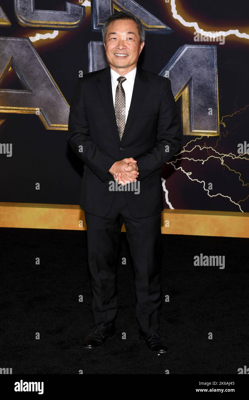 Graphic novel writer Jim Lee attends the “Black Adam” premiere in Times ...