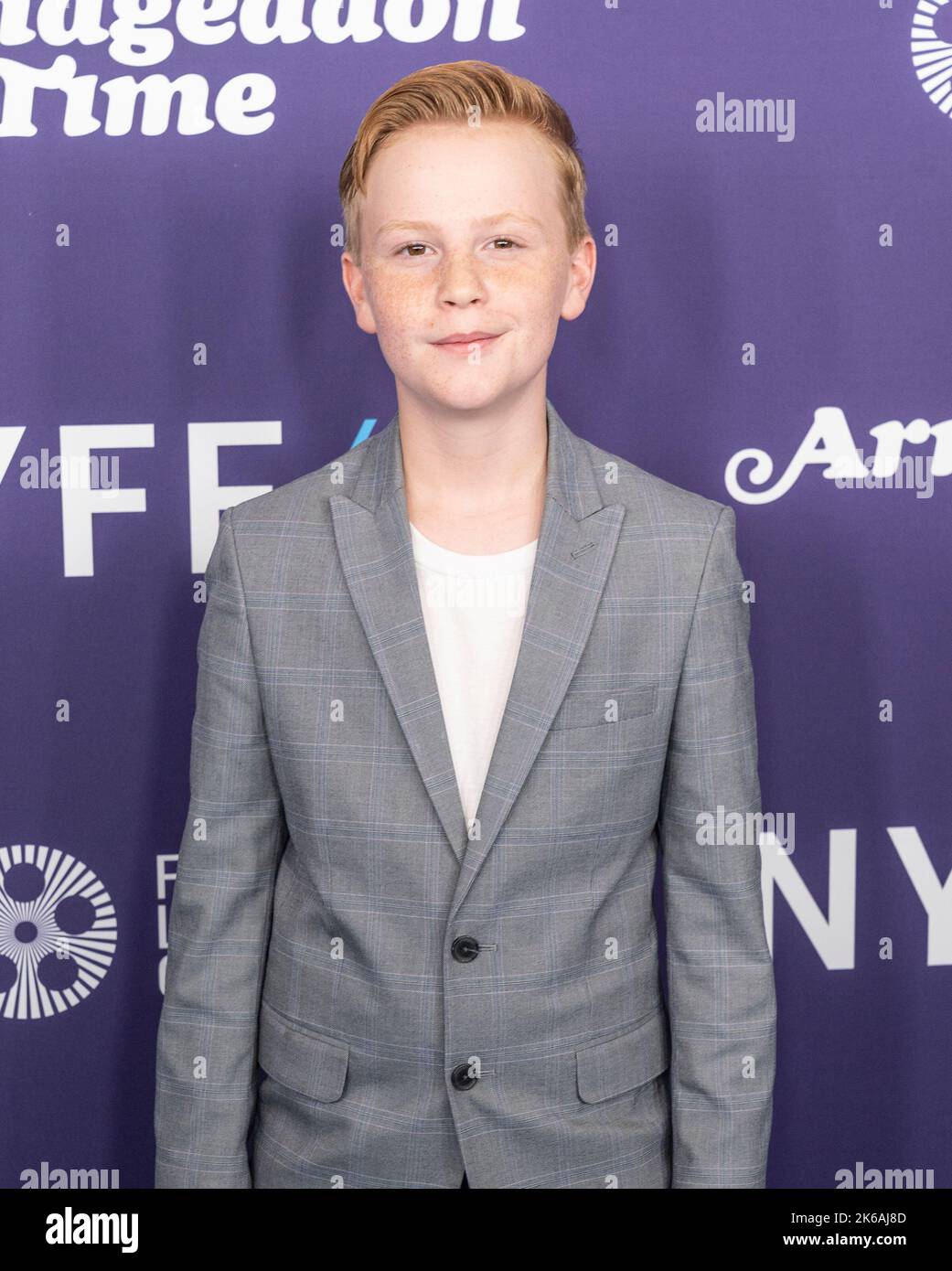 New York, USA. 12th Oct, 2022. Landon James Forlenza attends ...