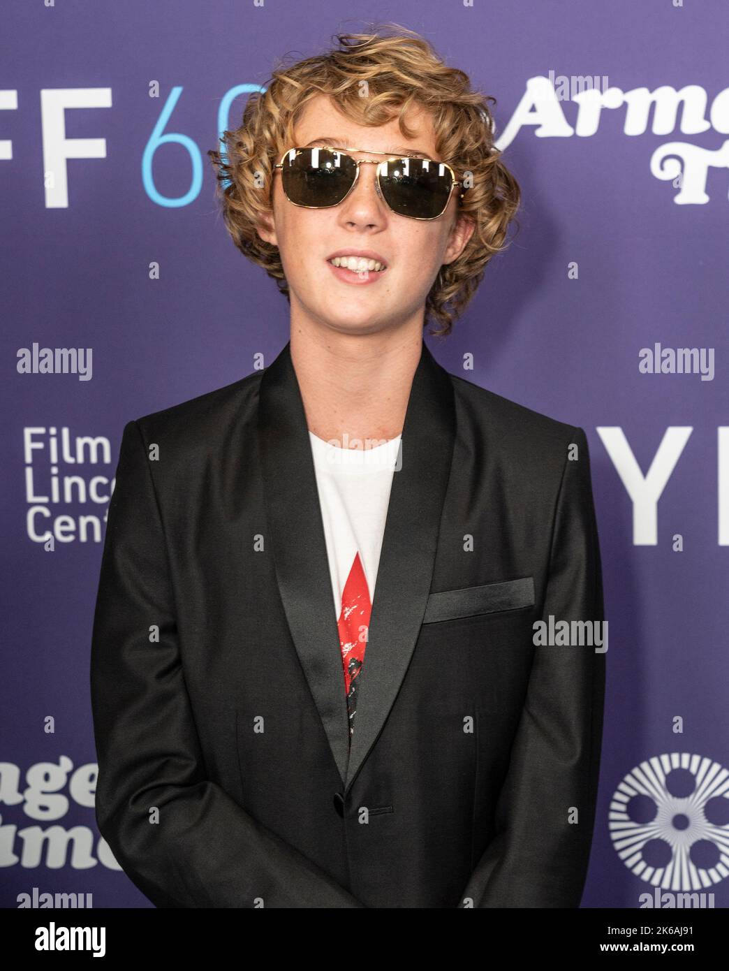 Banks Repeta attends presentation of movie Armageddon Time during 60th ...