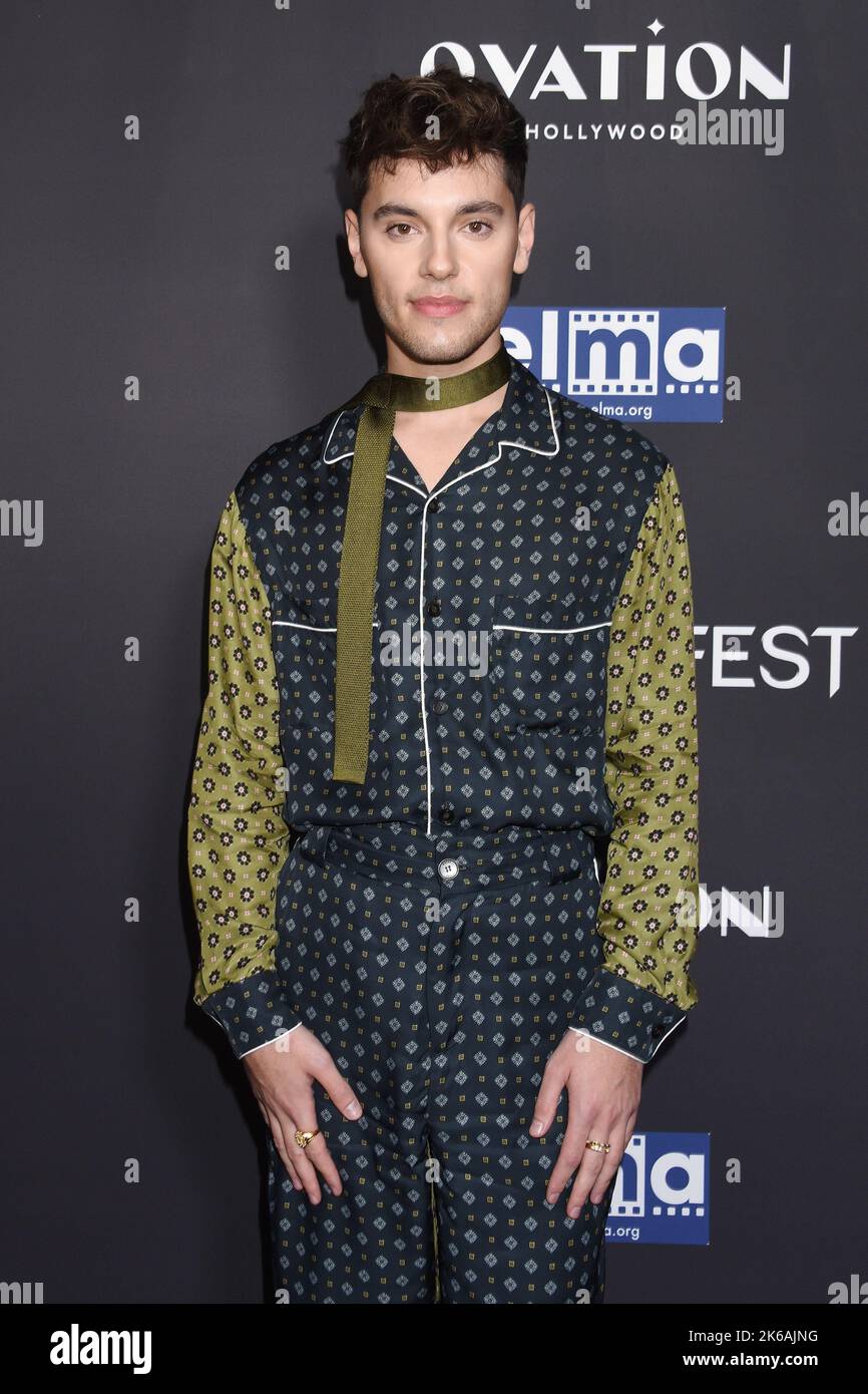 Hollywood, California, USA. 12th Oct, 2022. Max Harwood arriving to ...