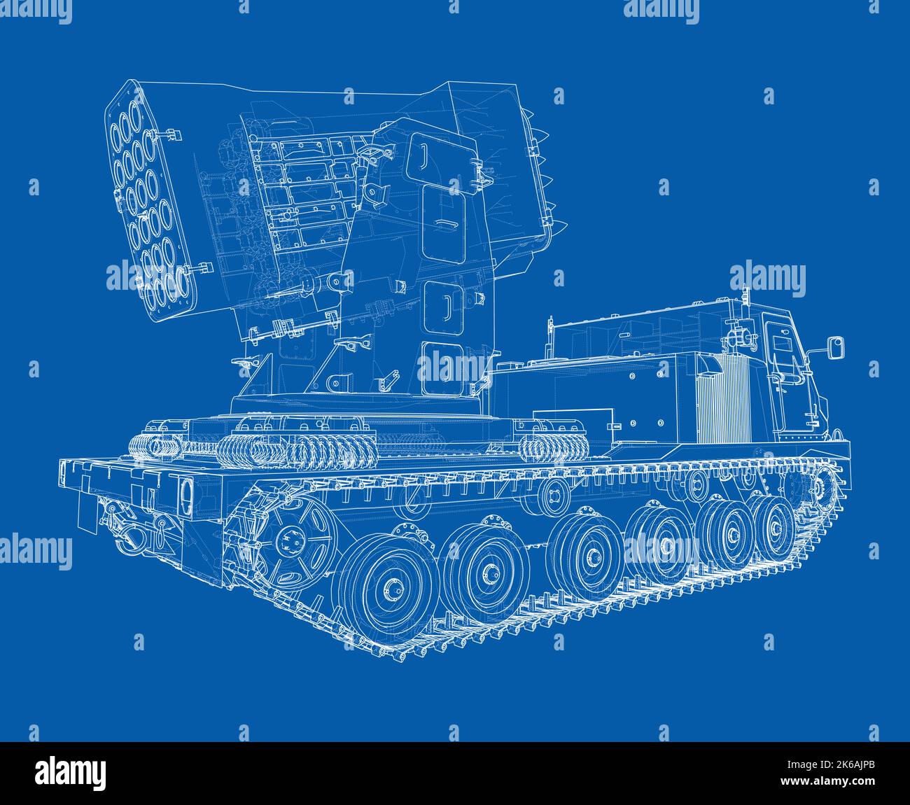 Military track missle system. Vector Stock Vector Image & Art - Alamy