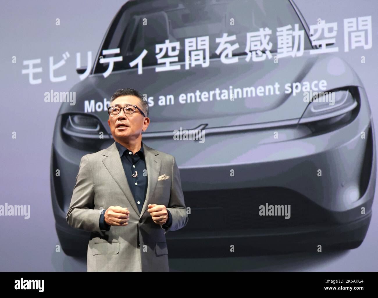 Tokyo, Japan. 13th Oct, 2022. Newly appointed Sony Honda Mobility (SHM ...