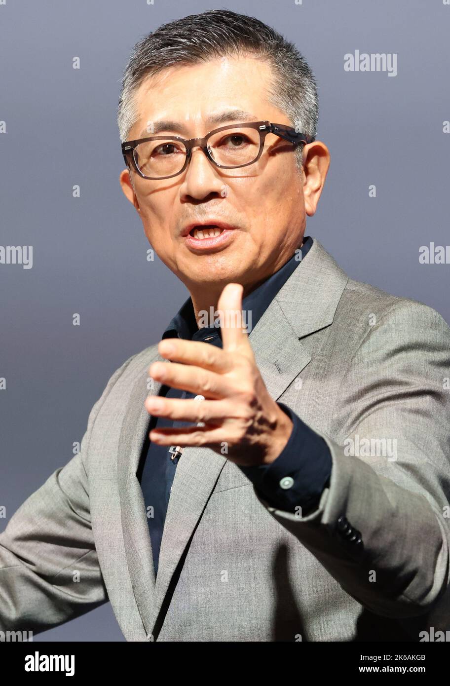 Tokyo, Japan. 13th Oct, 2022. Newly appointed Sony Honda Mobility (SHM ...