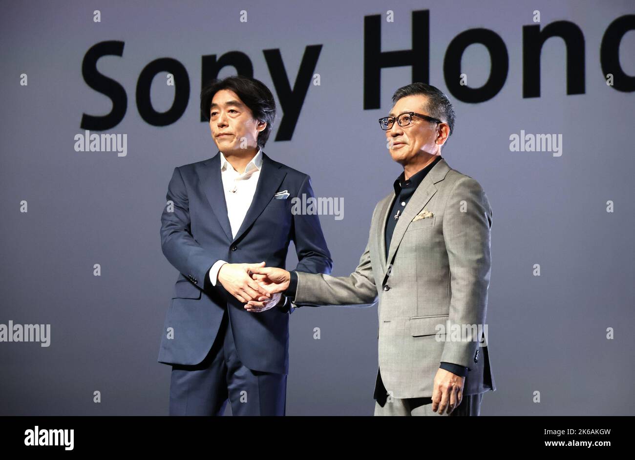 Tokyo, Japan. 13th Oct, 2022. Newly appointed Sony Honda Mobility (SHM ...