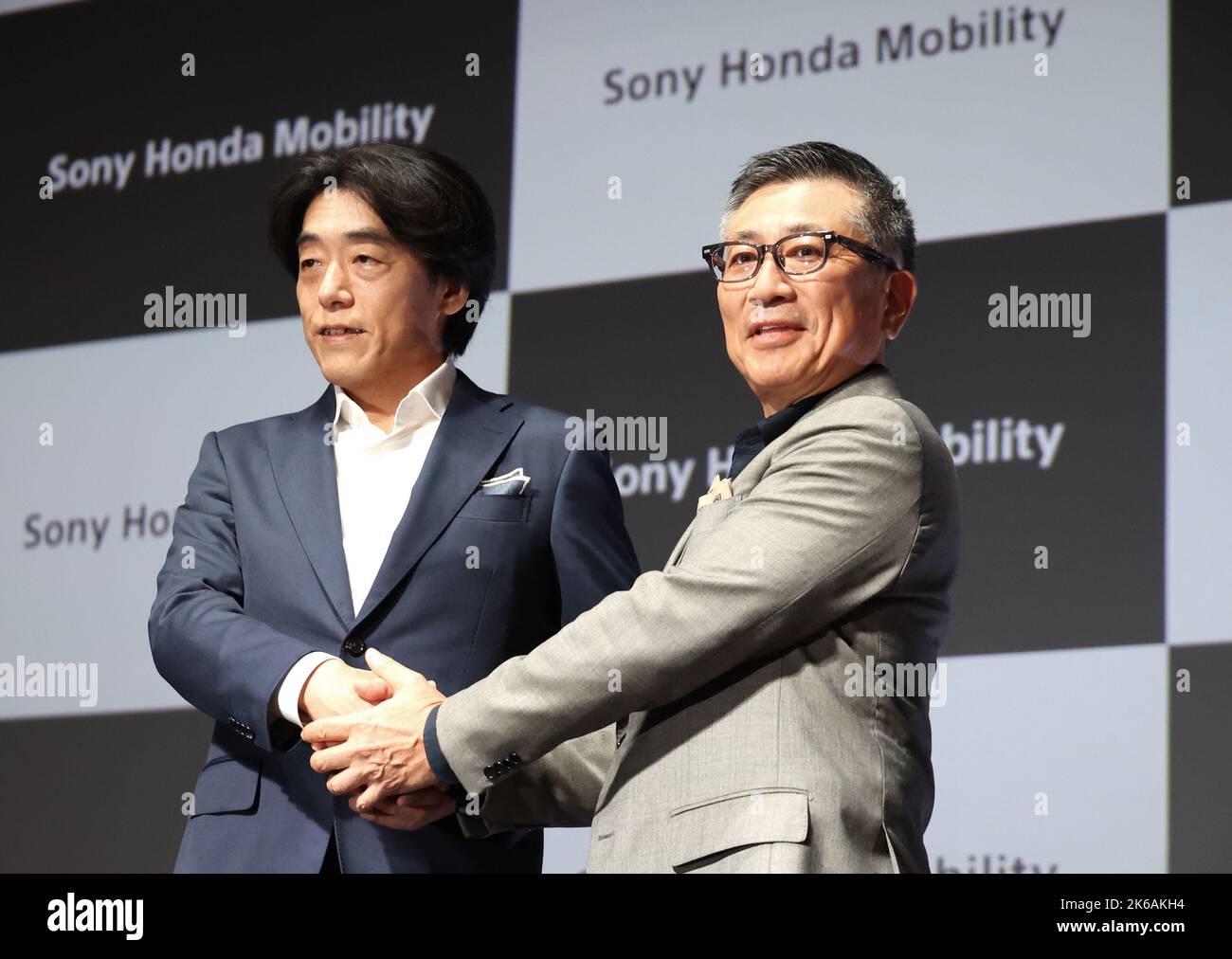 Tokyo, Japan. 13th Oct, 2022. Newly appointed Sony Honda Mobility (SHM ...