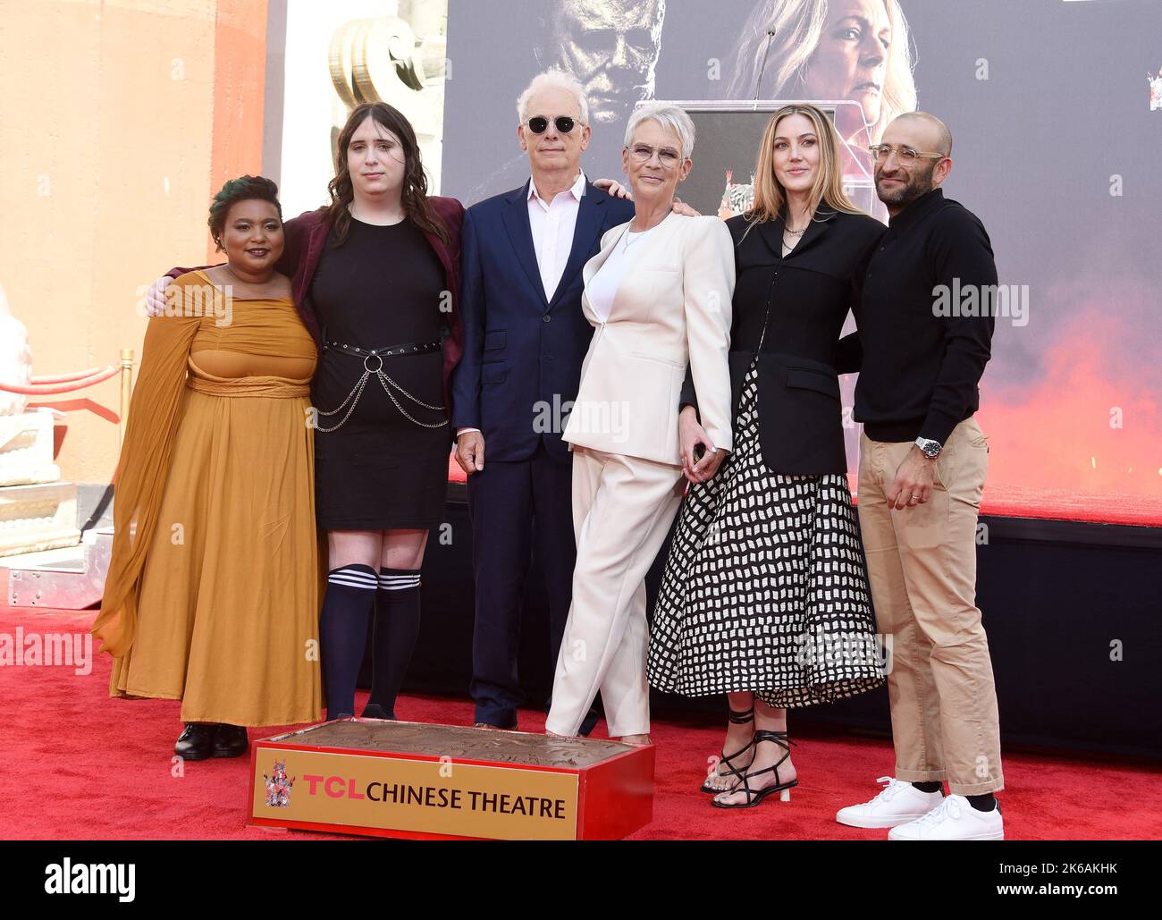 Los Angeles, USA. 12th Oct, 2022. Kynthia Guest, Ruby Guest, Christopher Guest, Jamie Lee Curtis ...