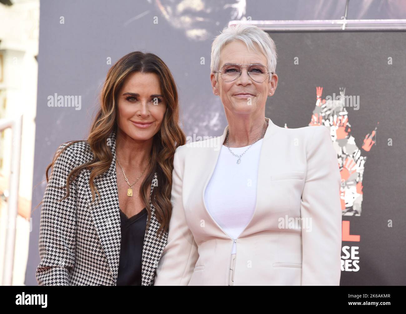 Los Angeles, USA. 12th Oct, 2022. Kyle Richards and Jamie Lee Curtis ...