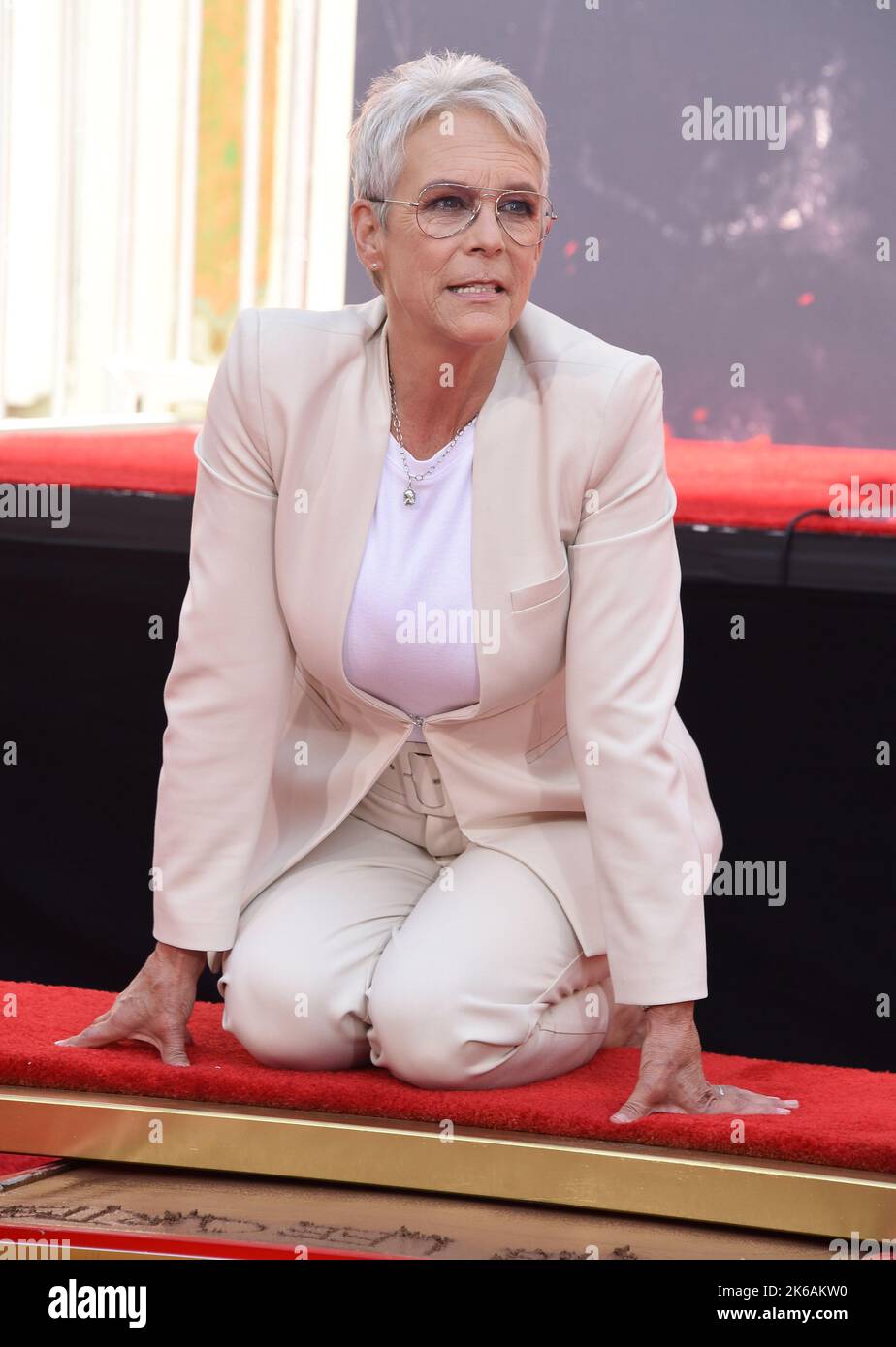Los Angeles, USA. 12th Oct, 2022. Jamie Lee Curtis arriving to the ...