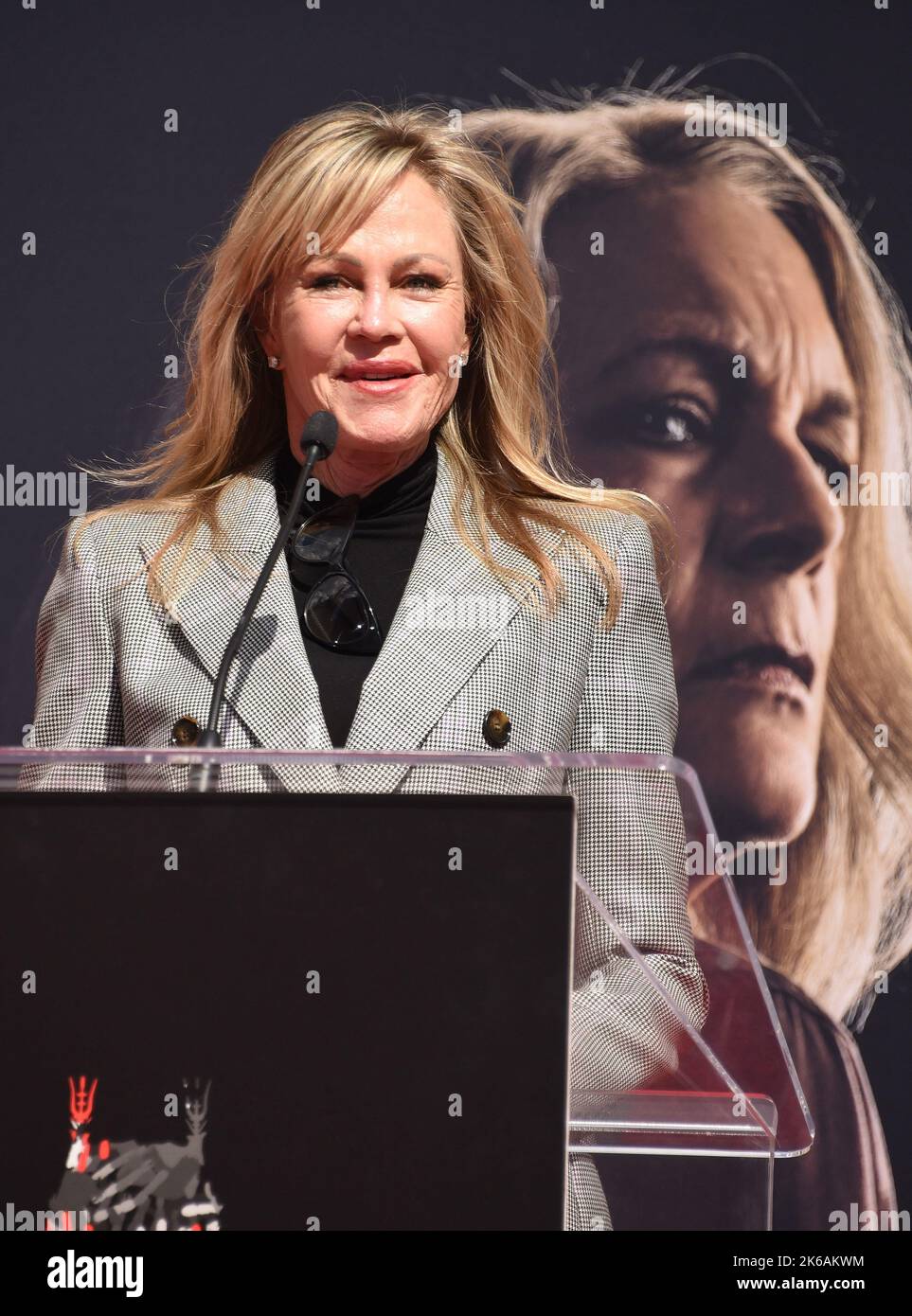 Los Angeles, USA. 12th Oct, 2022. Melanie Griffith at the Jamie Lee ...