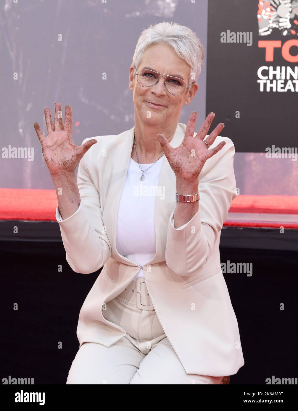 Los Angeles, USA. 12th Oct, 2022. Jamie Lee Curtis arriving to the ...
