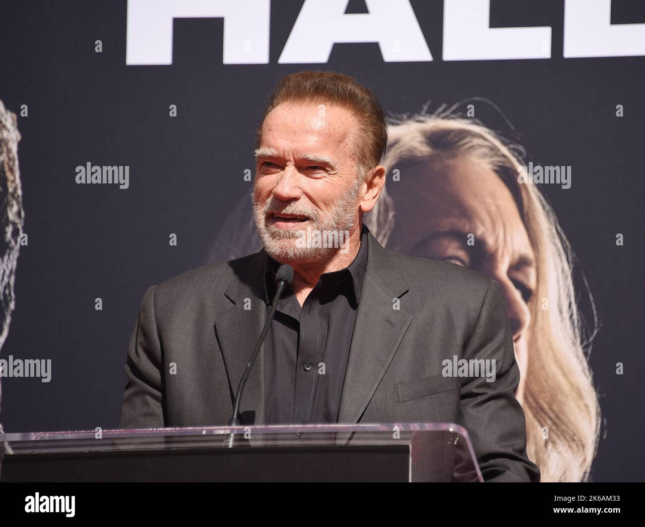 Los Angeles, USA. 12th Oct, 2022. Arnold Schwarzengger arriving to the ...